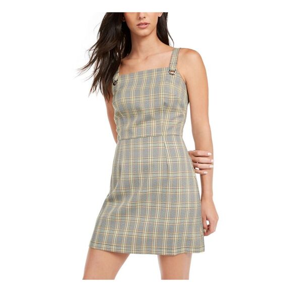 BeBop | Dresses | Nwt Bebop Womens Yellow Spaghetti Strap Short Sheath ...